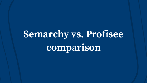 Semarchy vs. Profisee comparison report - Semarchy
