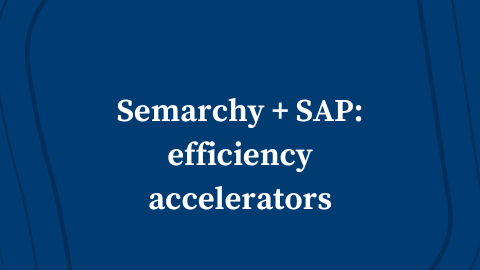 Boost Efficiency with Semarchy and SAP Accelerators - Semarchy