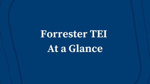Forrester TEI Executive Summary - Semarchy