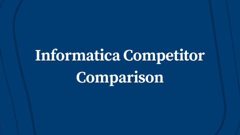 Informatica MDM Competitors: Semarchy vs. Informatica